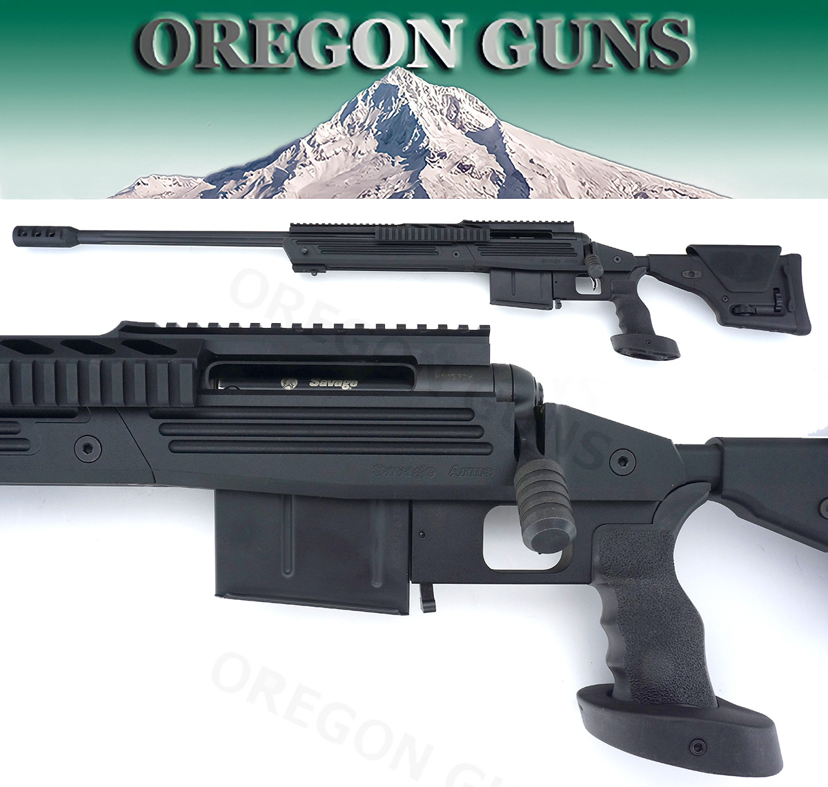 Savage Arms Model 110 Ba Law Enforcement Left-Handed Sniper/Tactical ...