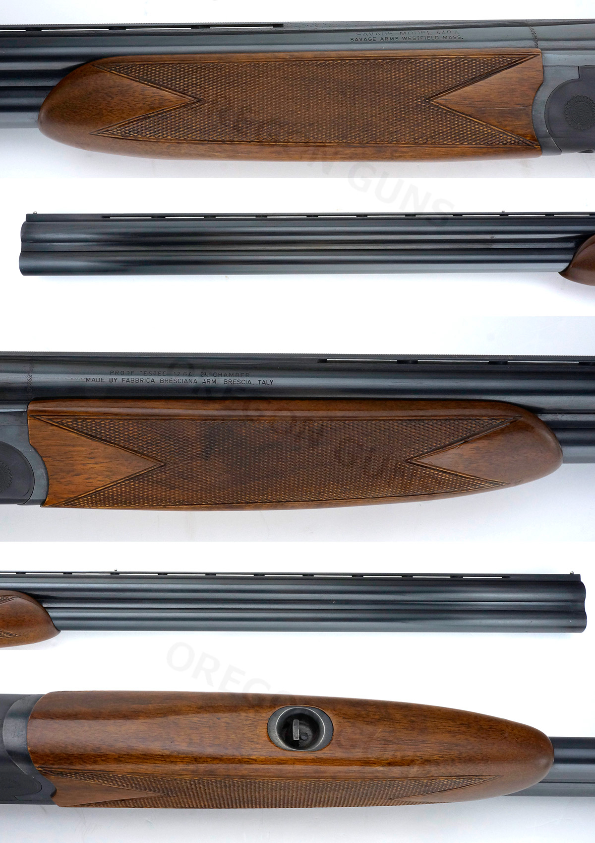 Savage MODEL 440 OVER/UNDER 12-GA SHOTGUN MFG 1968-72 C&R OK SN# 51992 ...