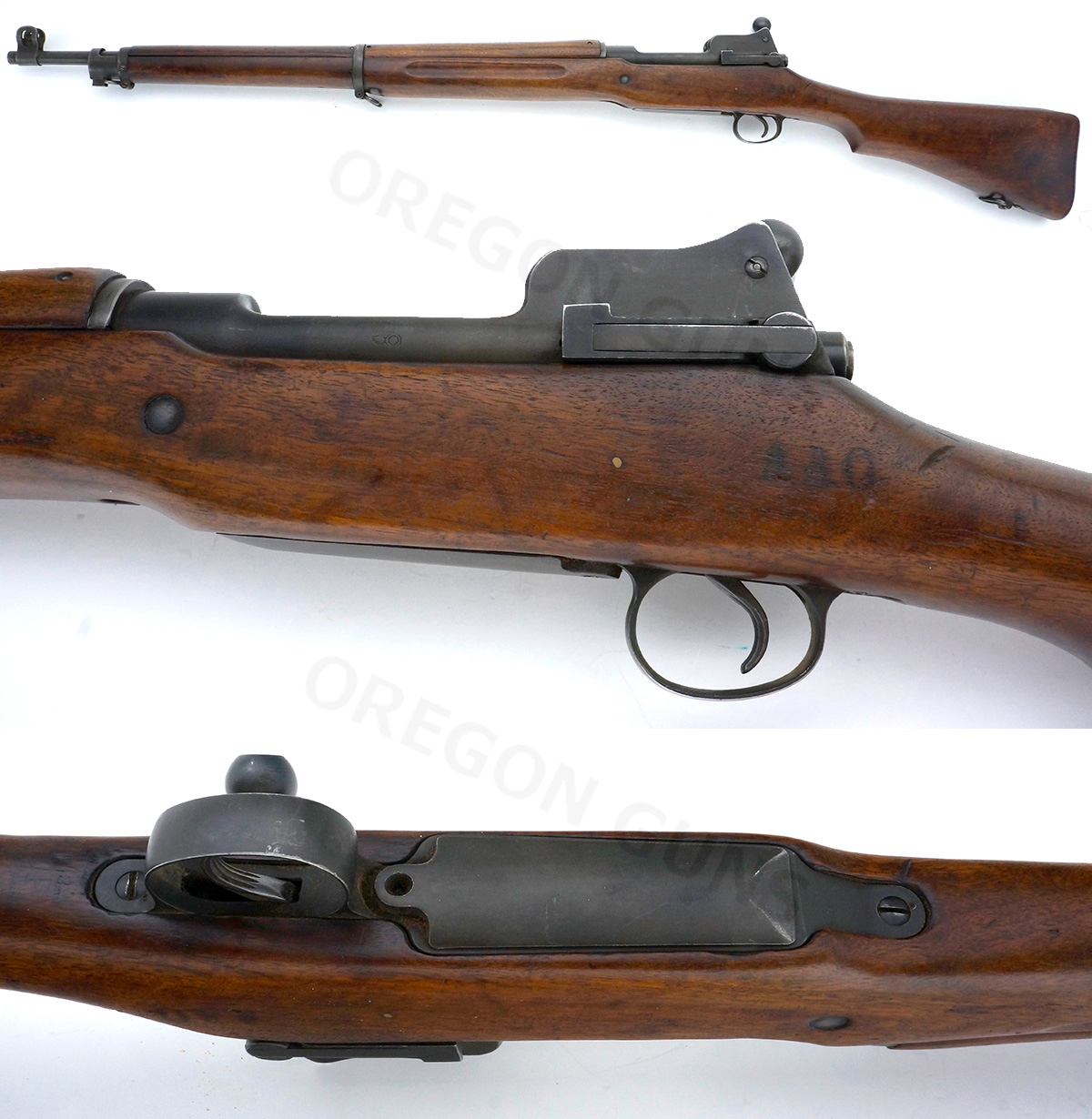 Wwi U.S. Model Of 1917 Eddystone 30-06 Bolt Action Rifle Mfg 1918 C&R ...
