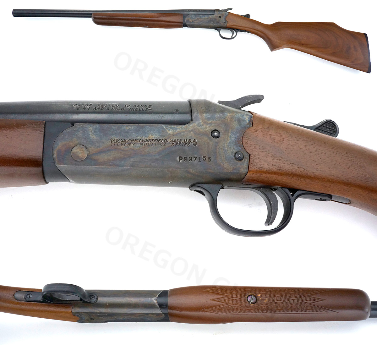 Savage STEVENS MODEL 94 SERIES M SINGLE SHOT TOP-BREAK 12-GA SHOTGUN SN ...