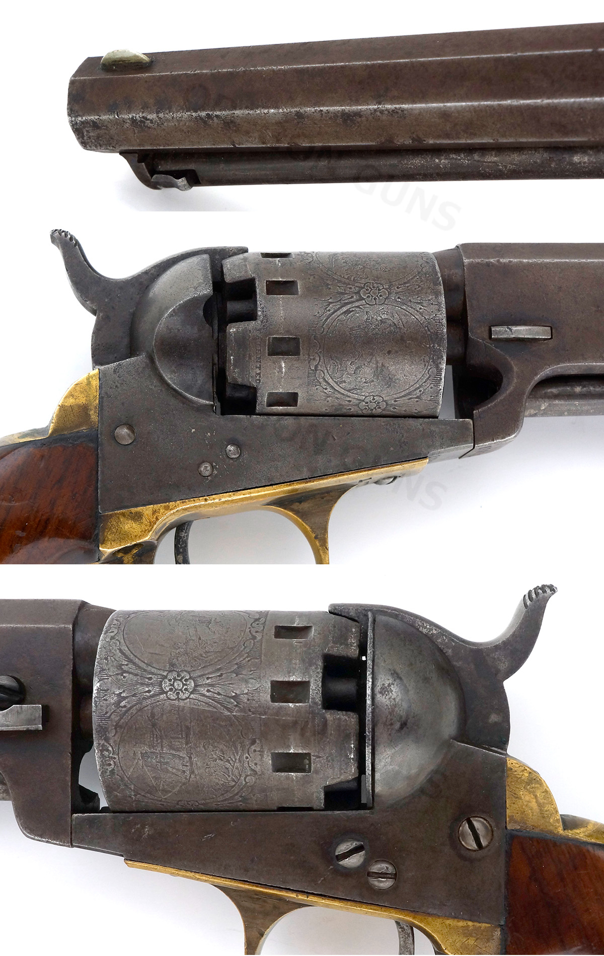 Manhattan Firearms Co SERIES III COLT 1851 NAVY BLACK POWDER CAP & BALL ...