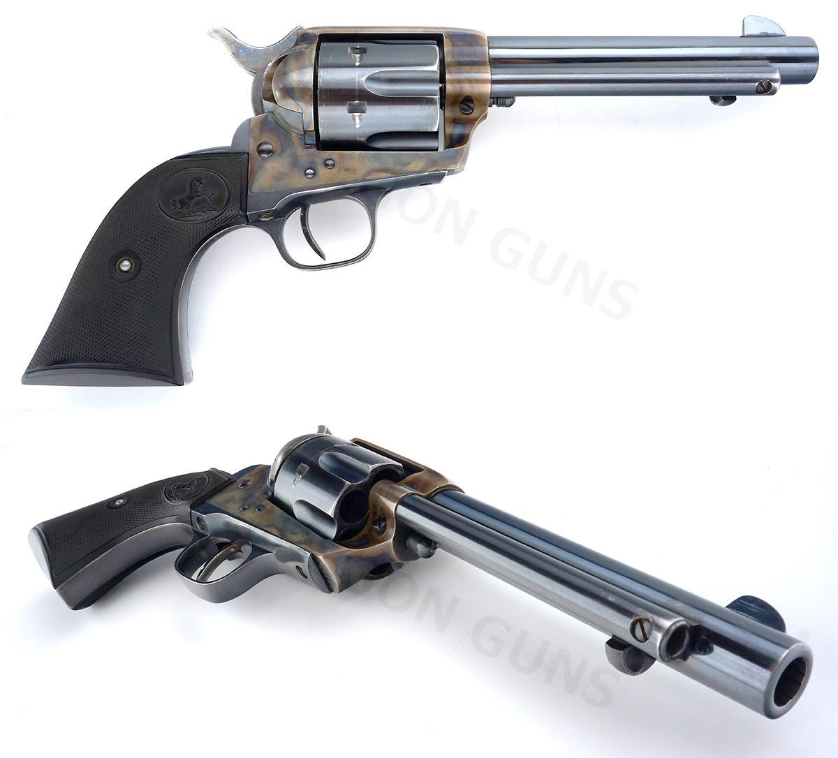 Saa 1st Gen Pre-War 5-1/2 Inch Barrel .45 Colt Revolver Mfg 1940 Sn ...