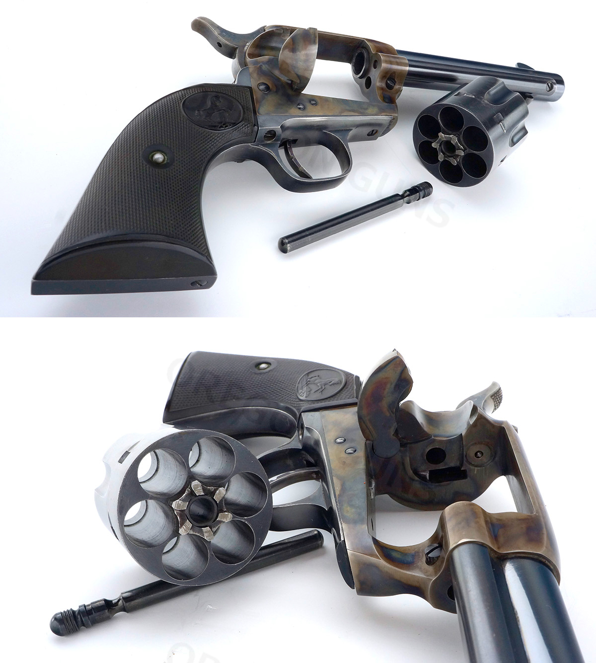 Saa 1st Gen Pre-War 5-1/2 Inch Barrel .45 Colt Revolver Mfg 1940 Sn ...