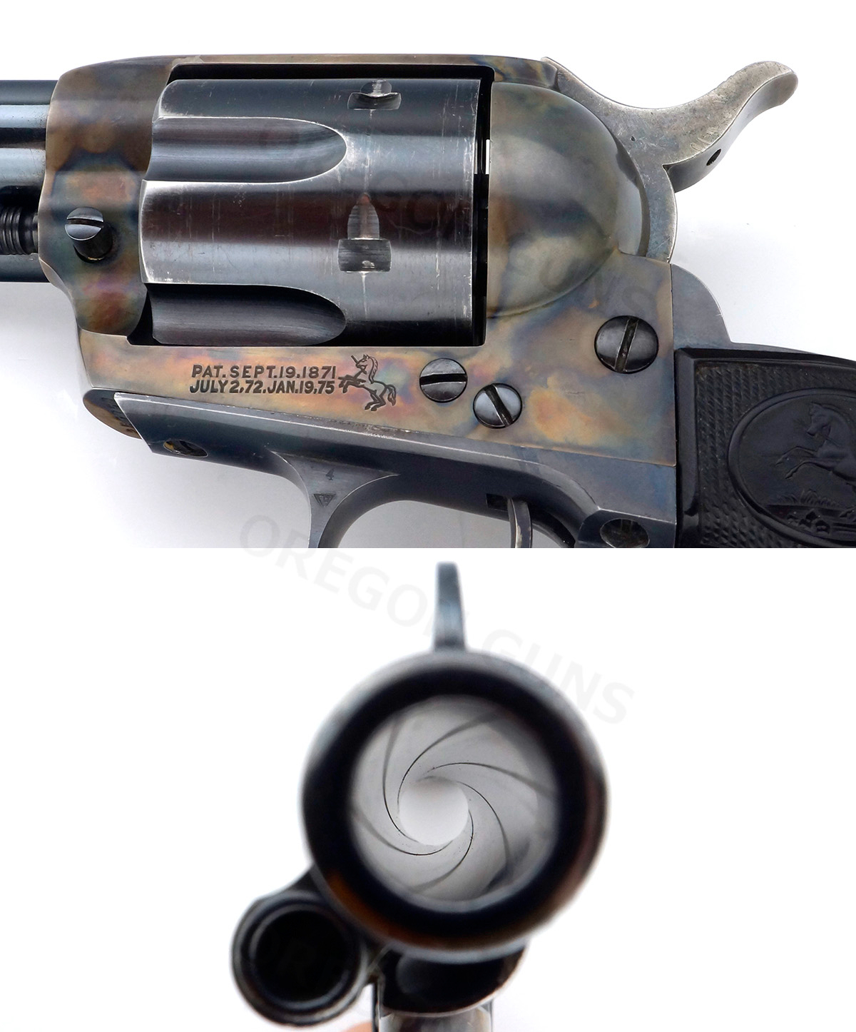 Saa 1st Gen Pre-War 5-1/2 Inch Barrel .45 Colt Revolver Mfg 1940 Sn ...