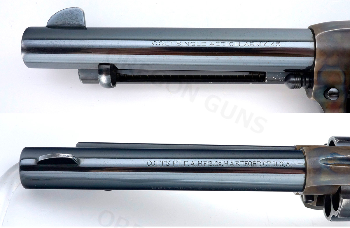 Saa 1st Gen Pre-War 5-1/2 Inch Barrel .45 Colt Revolver Mfg 1940 Sn ...
