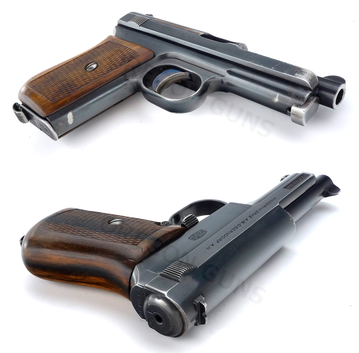 Mauser Waffenfabrik Pocket Model 1914/34 Pistol 7.65 Mm With Leather ...