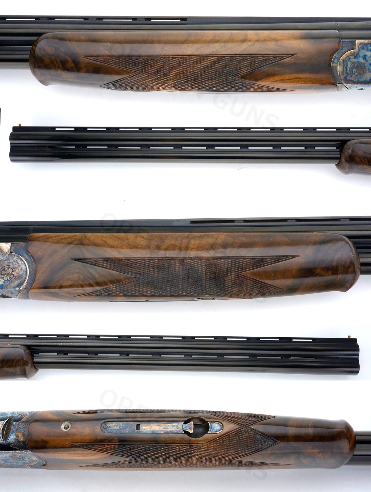 Cz Huglu Model Woodcock Deluxe 103 Fe Case Hardened Frame O/U Over ...