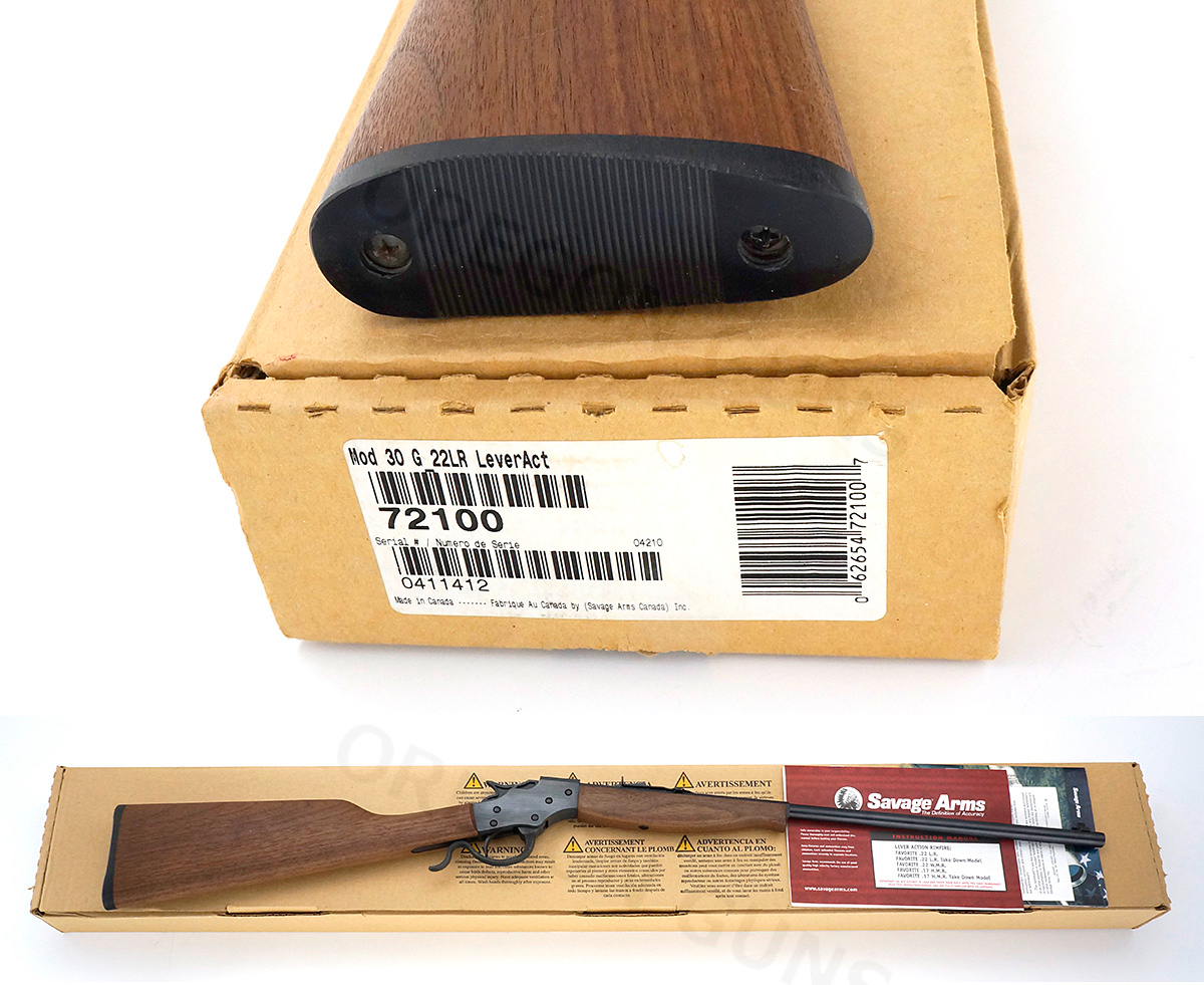 Savage / Stevens FAVORITE MODEL 30 FALLING BLOCK .22 LR RIFLE NIB SN ...