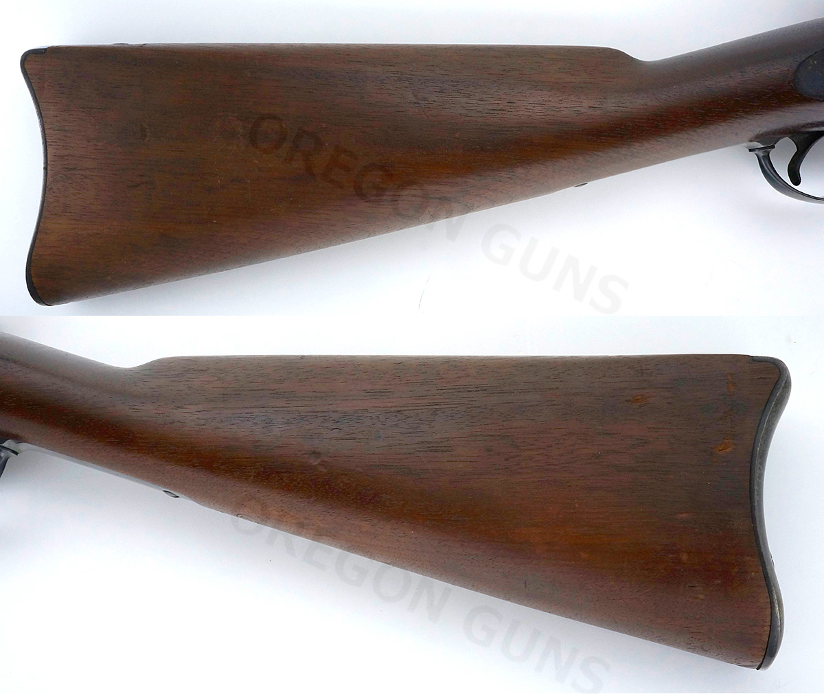 Springfield Armory U. S. MODEL 1884 TRAPDOOR 45-70 SHARP CARTOUCHE NO ...