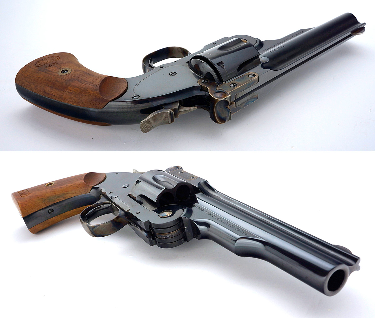 Uberti SCHOFIELD 1875 #3 TOP-BREAK 2ND MODEL REVOLVER .45 LC LNIB ...