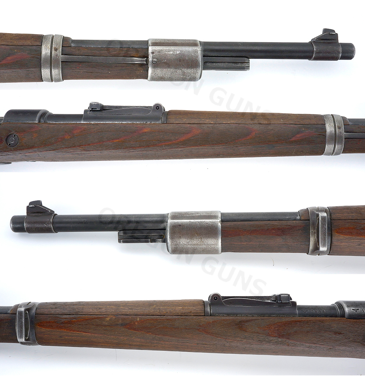 Mauser Wwii German K-98 Nazi Marked 8mm Made 1941 With Bayonet C&R Sn ...