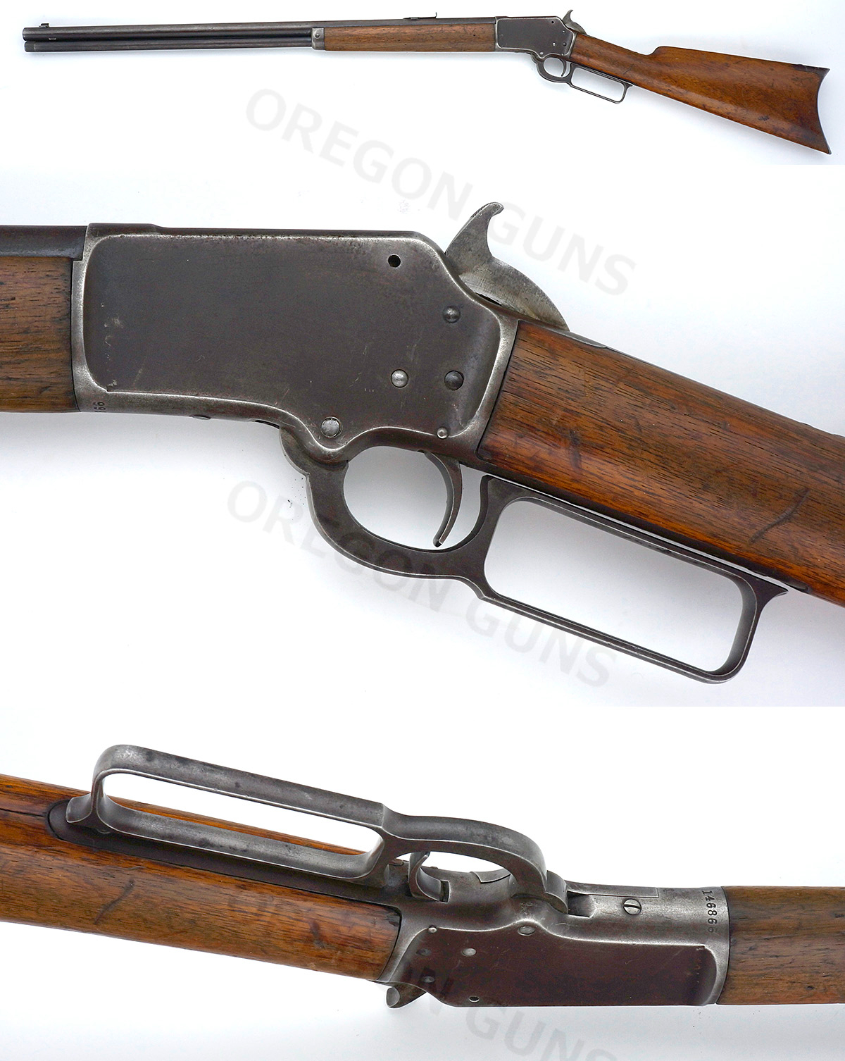 Marlin MODEL 1892 TAKE-DOWN LEVER ACTION RIFLE .32 RIMFIRE MFG 1897 ...