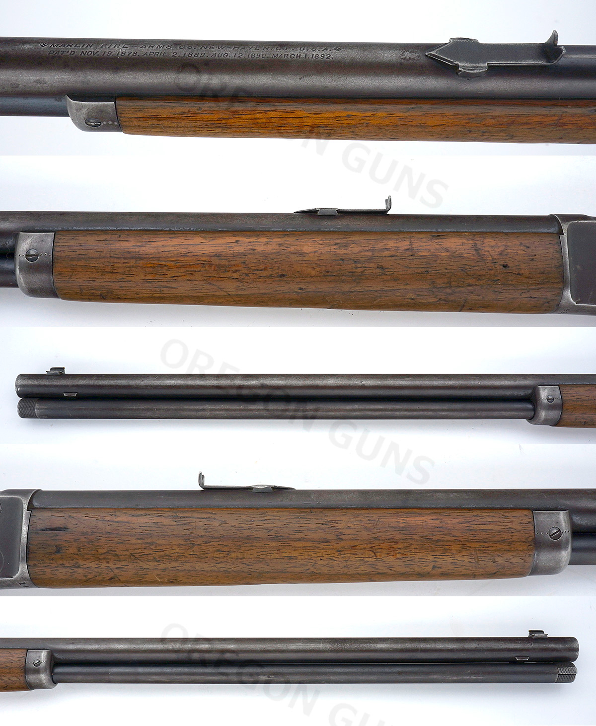 Marlin MODEL 1892 TAKE-DOWN LEVER ACTION RIFLE .32 RIMFIRE MFG 1897 ...