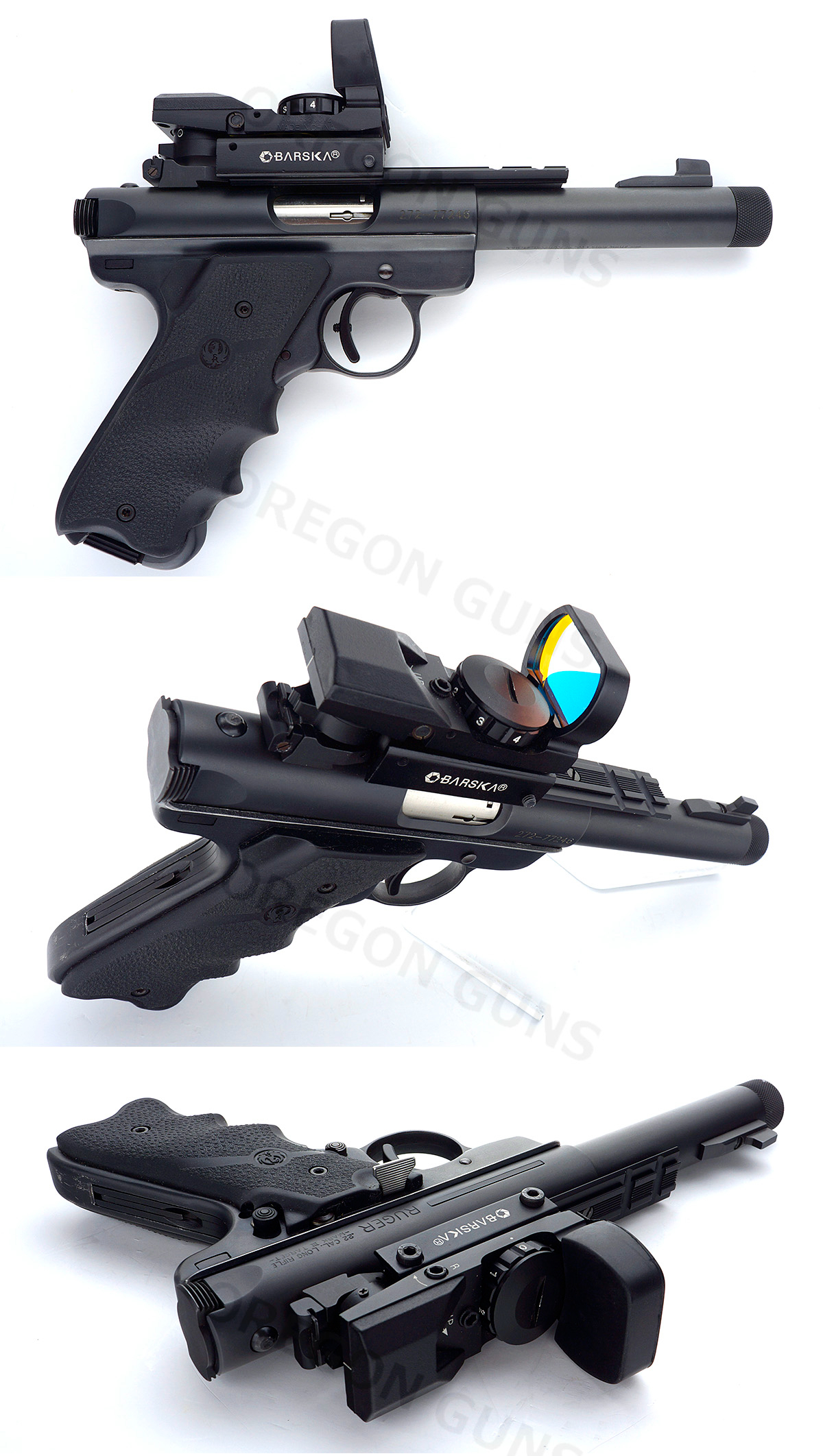 Ruger Sturm Mark Iii Target Model .22 Lr Pistol Lnib W/Red-Dot ...