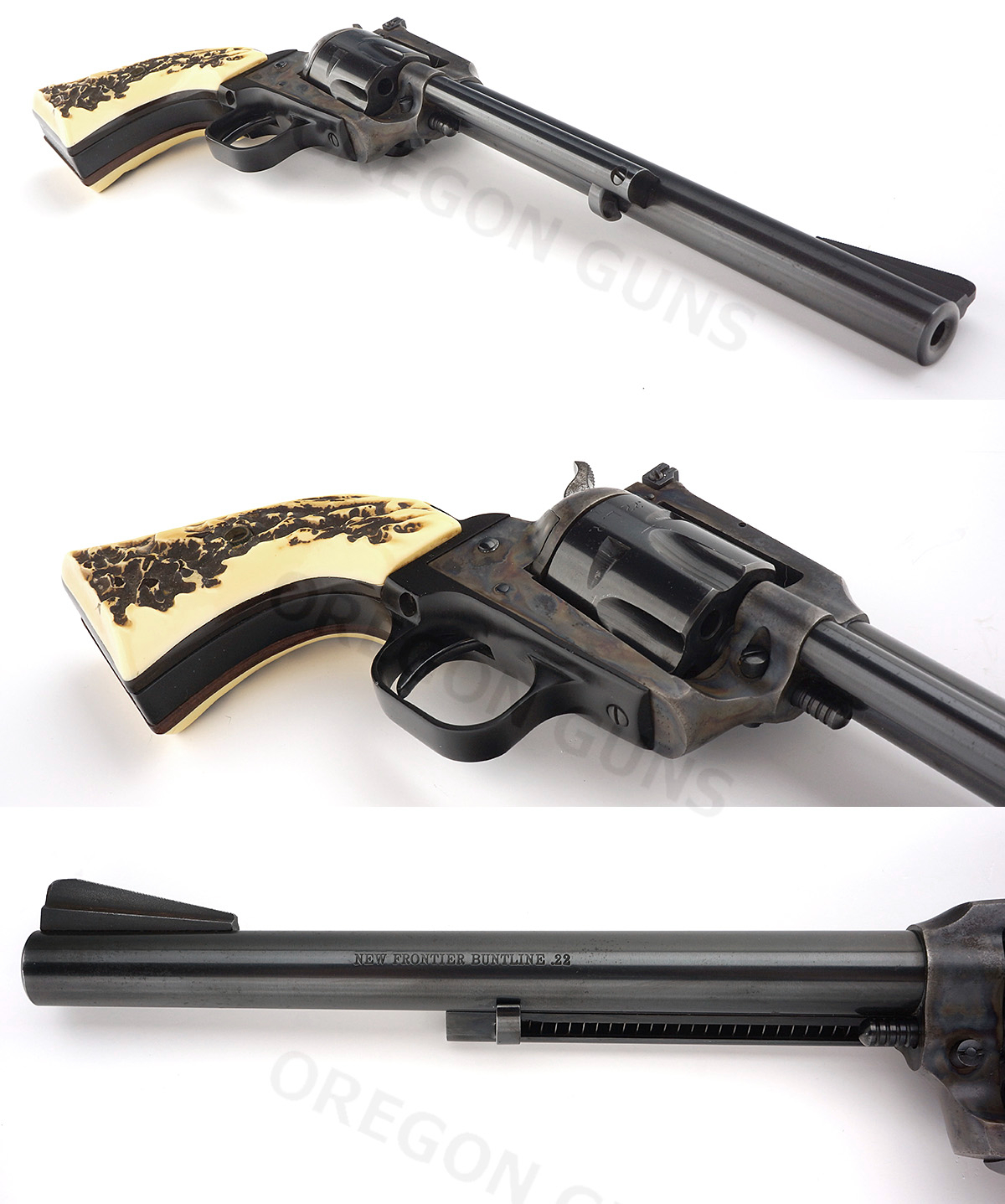 Colt NEW FRONTIER SCOUT BUNTLINE .22 CAL REVOLVER 7-1/2 BARREL W ...