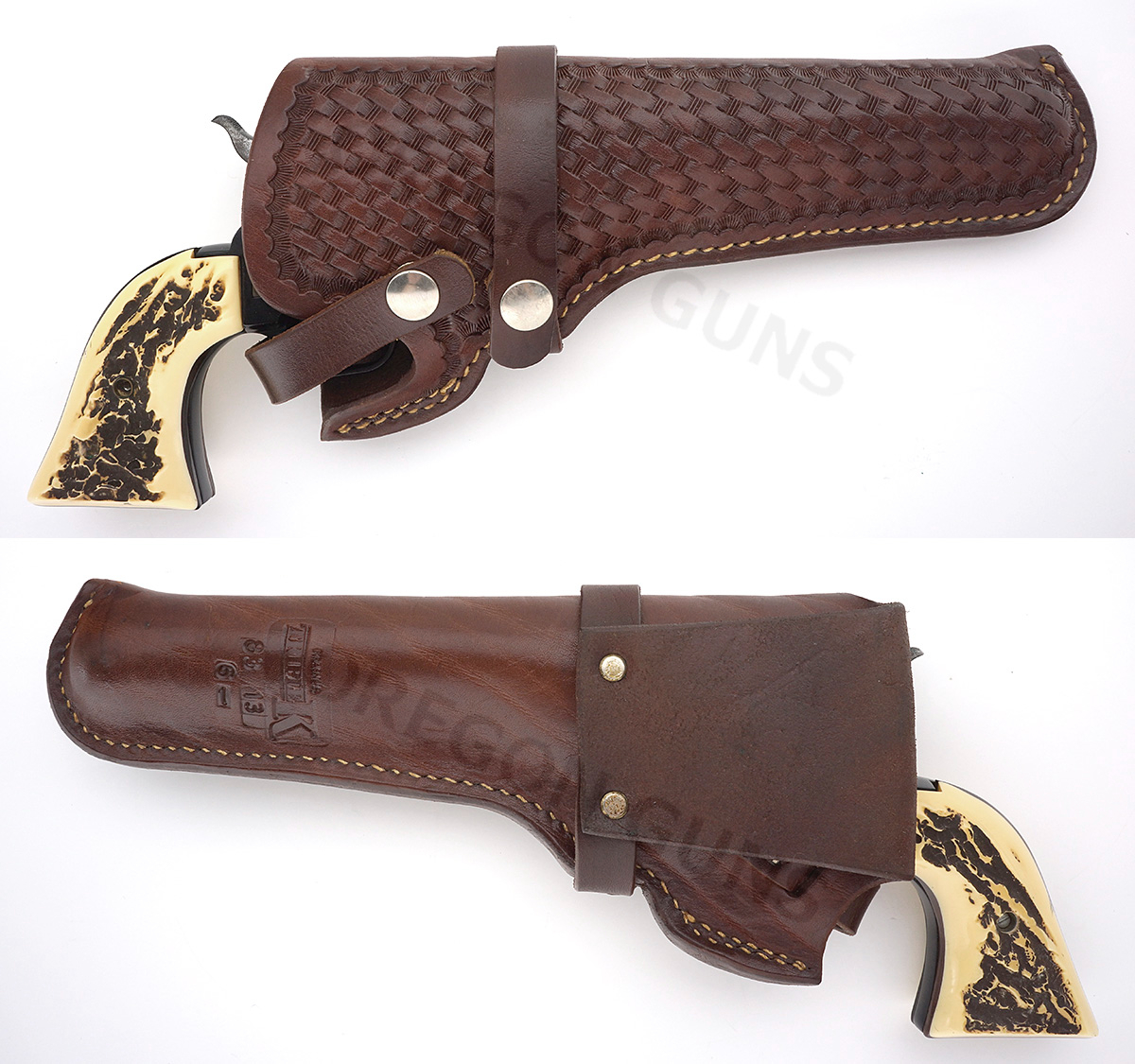 Colt NEW FRONTIER SCOUT BUNTLINE .22 CAL REVOLVER 7-1/2 BARREL W ...