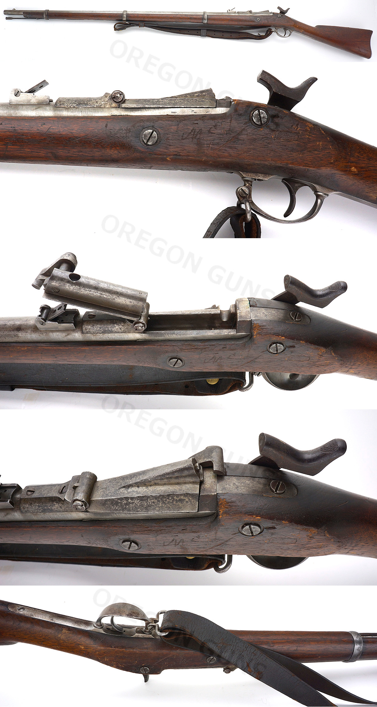 Springfield -- U.S. Model 1866 Trapdoor .50-70 Gov`T No Ffl Needed Very ...