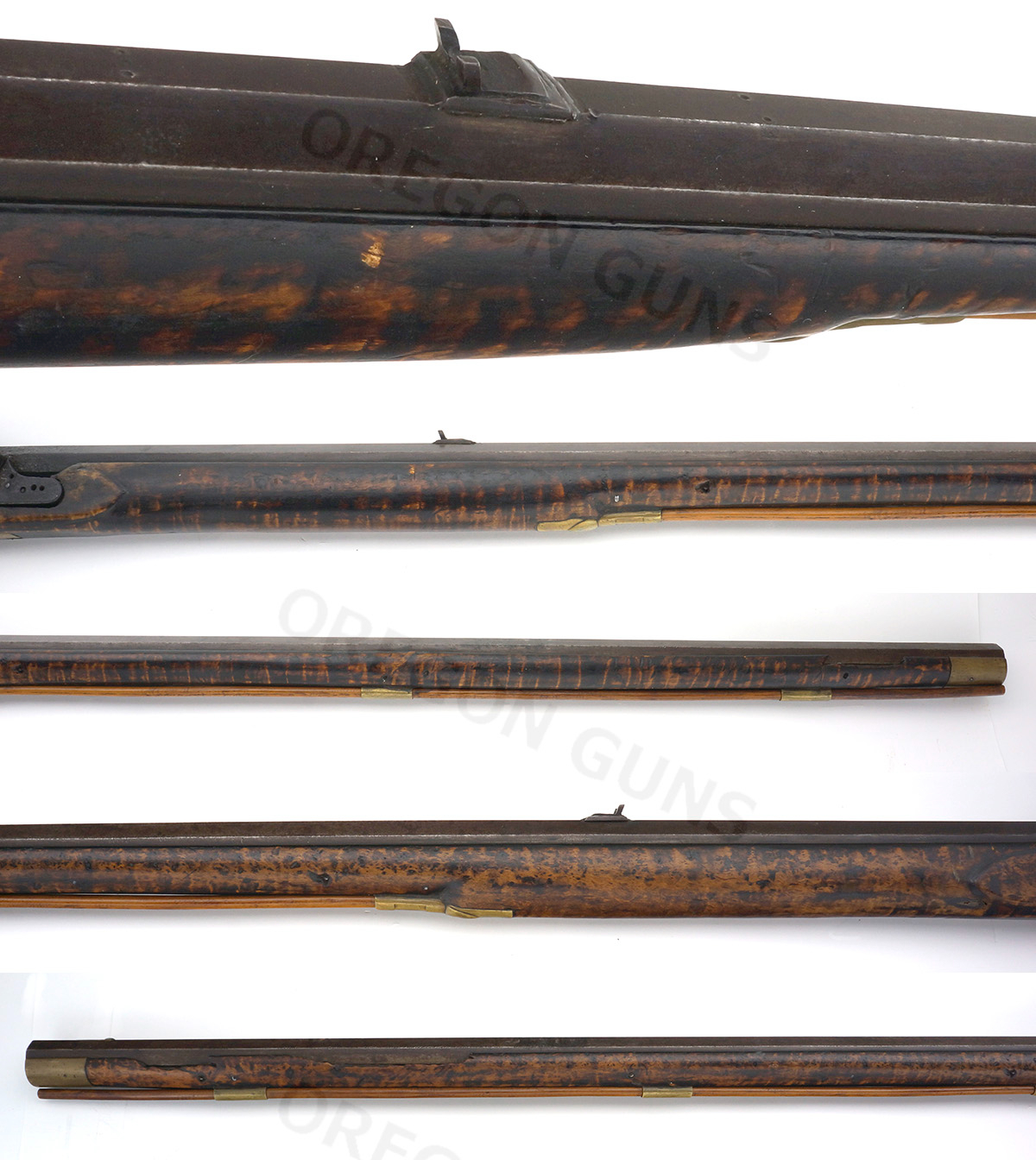 Henry Leman Lancaster Pa. Percussion Rifle .32 Cal Cap And Ball Antique ...