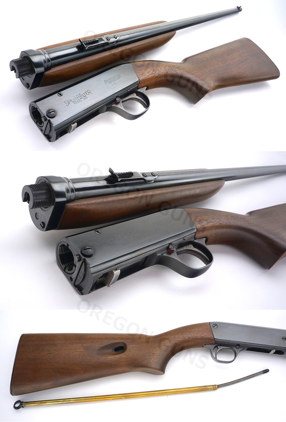Remington -Model 241 The Speedmaster .22 Lr Semi Auto Rifle Take-Down ...