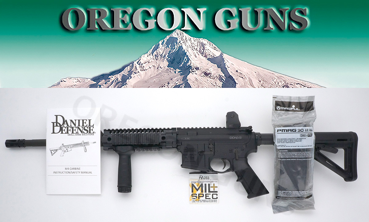 Daniel Defense - CUSTOM M4 V2 CARBINE, AR-15, QUAD RAIL, 5.56 NATO ...