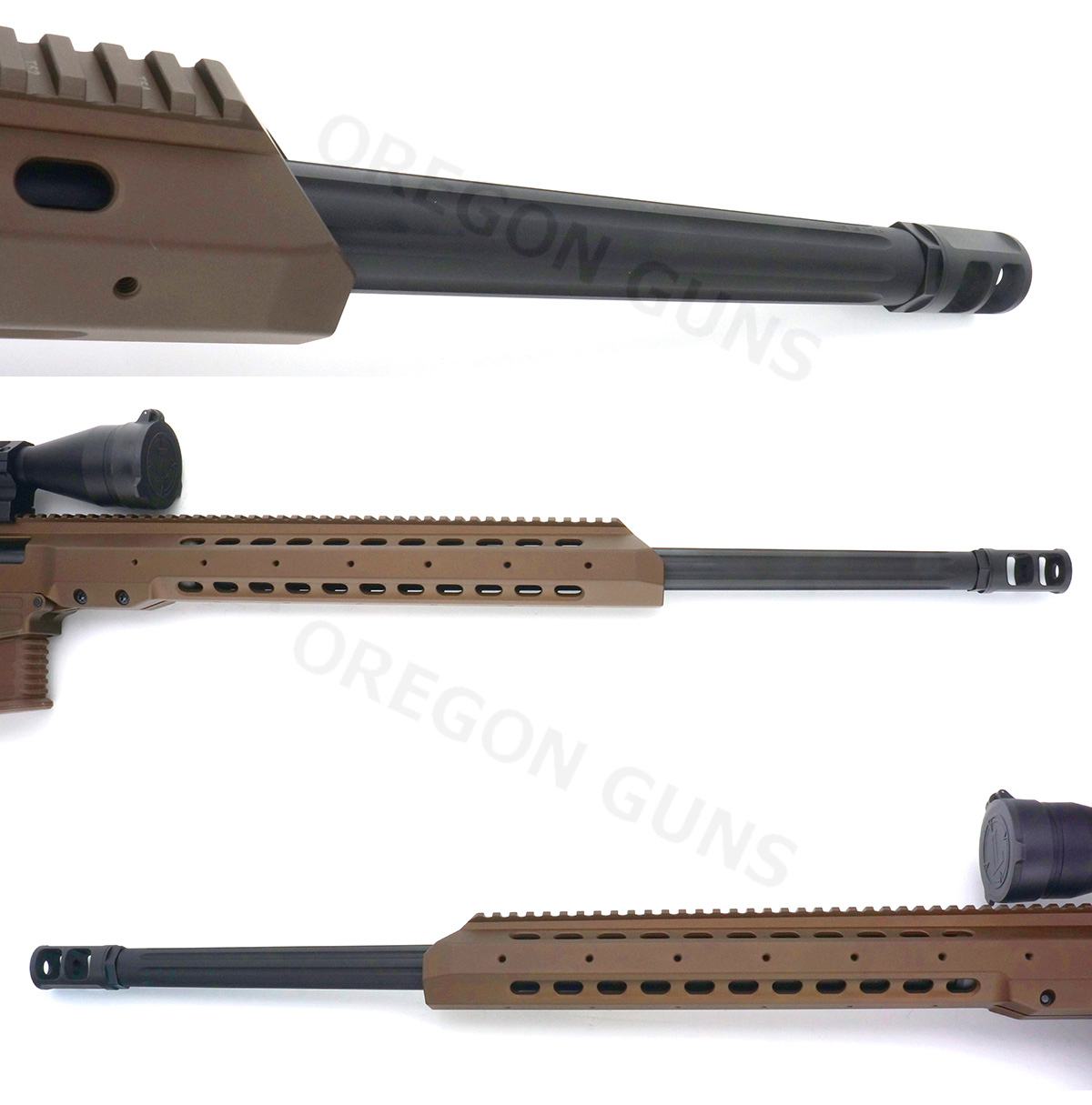 Barrett Firearms Mrad Bolt-Action Rifle .338 Lapua Leupold Mark 4 ...