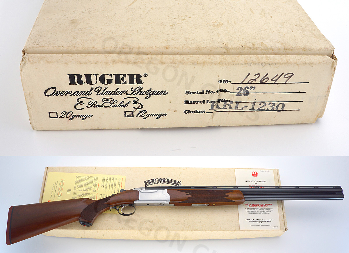 Ruger - Red Label Over/Under Stainless Steel 12-Ga Shotgun Model ...