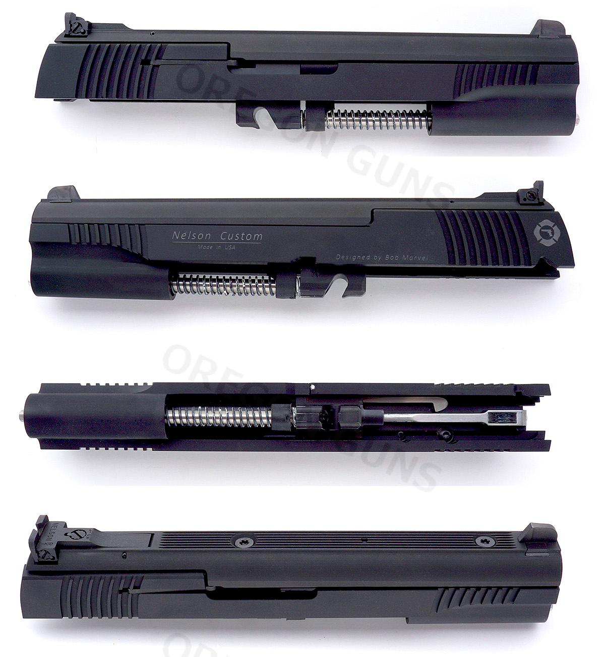 NELSON CUSTOM GUNS 1911 .22 CAL SEMI-AUTO CONVERSION KIT LIKE NEW W/ 5 ...