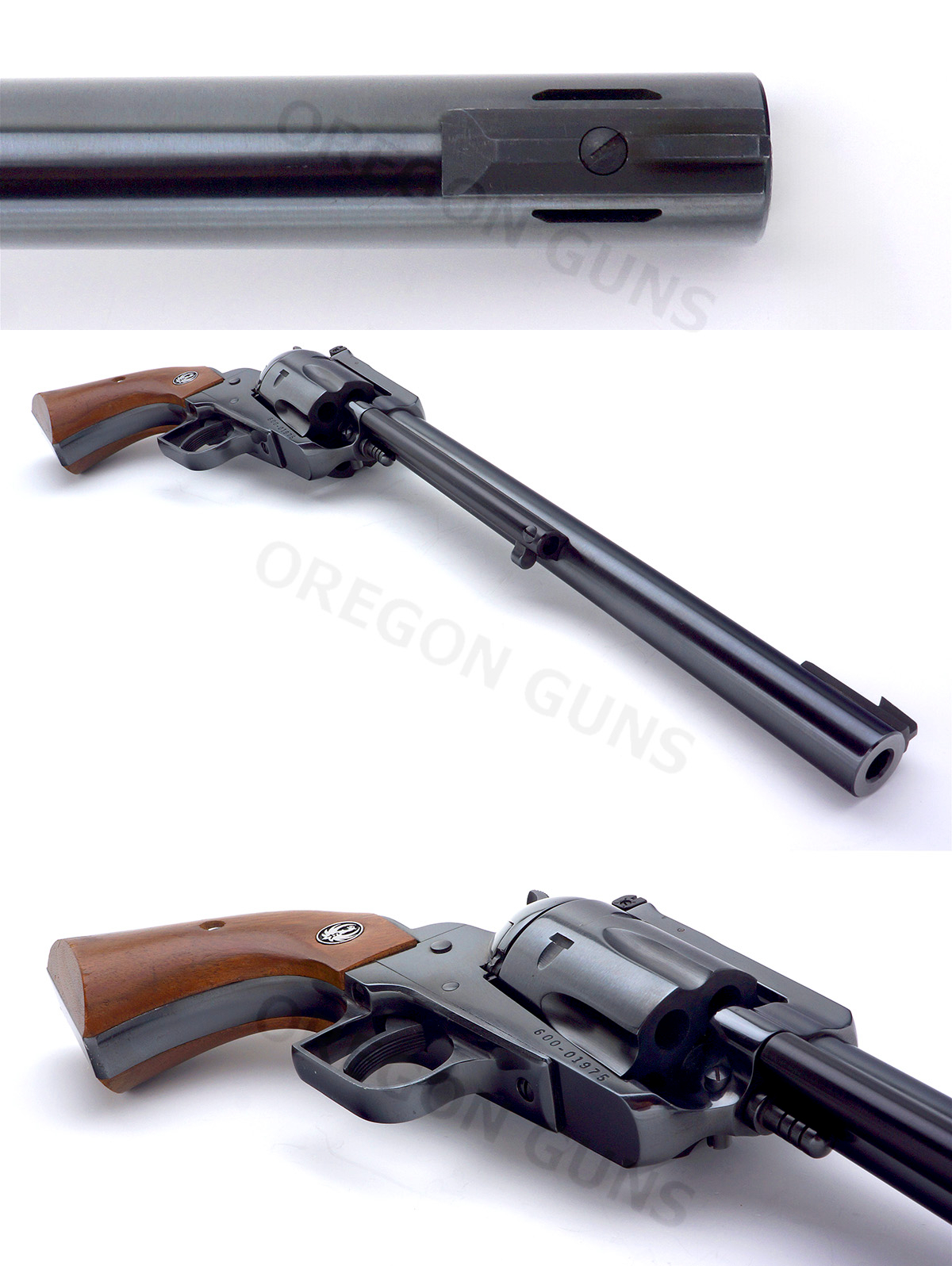 Ruger - New Model Blackhawk Silhouette 10-1/2 Ported Barrel .357 Rem Max Revolver Like New Cond ...