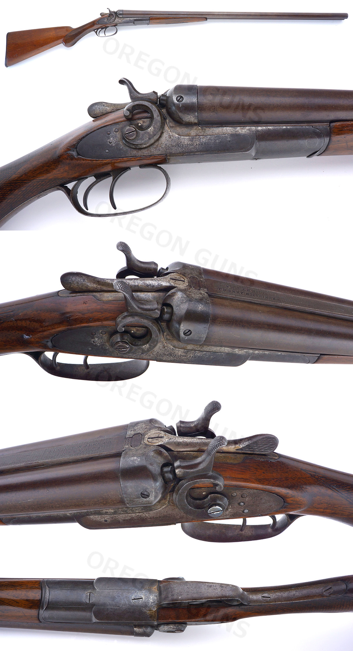 Remington 1889 HAMMER GRADE 1 LIGHTWEIGHT SIDE BY SIDE SHOTGUN 12-GA ...