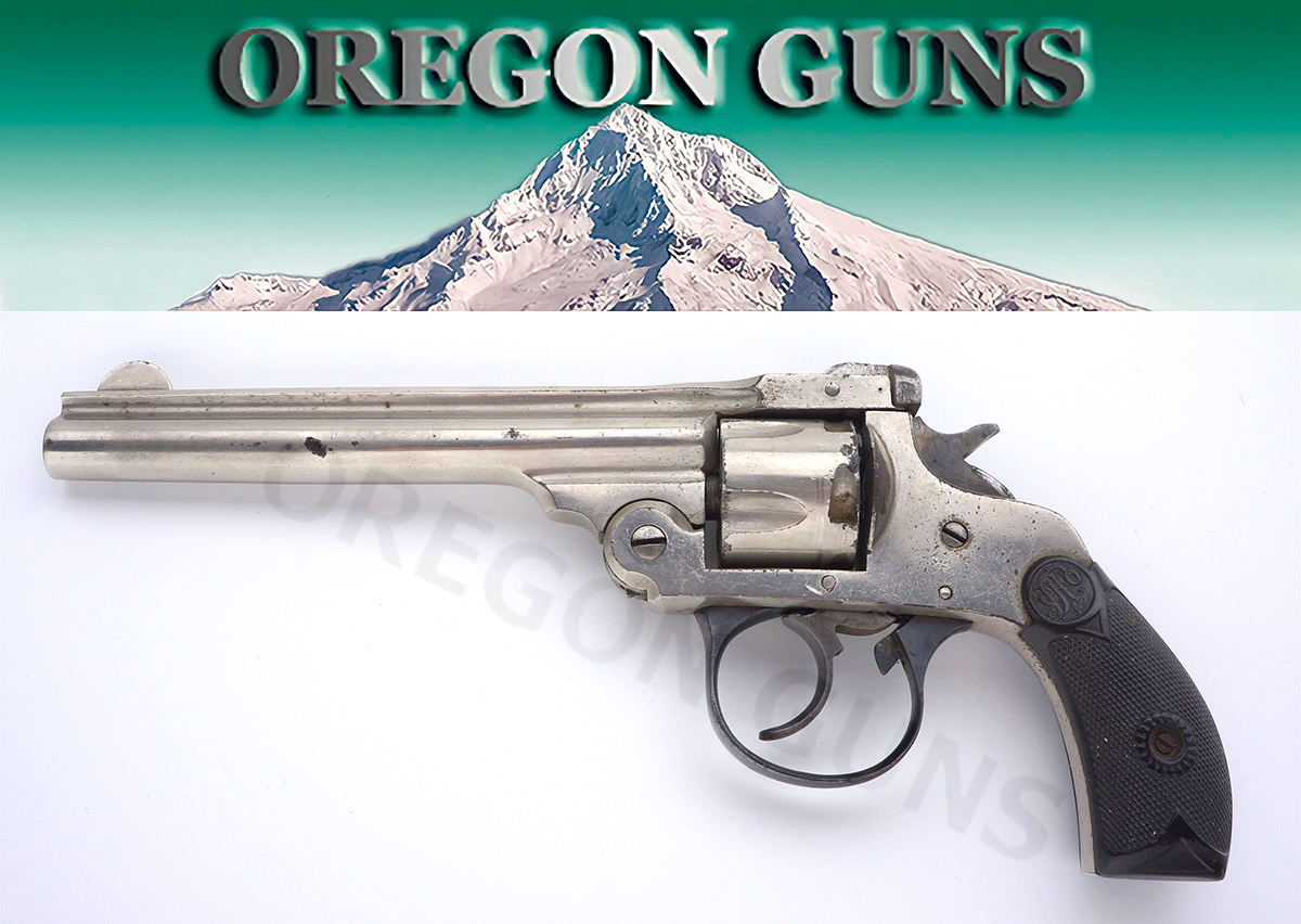 Andrew Fyrburg And Co. Nickel Top-Break Revolver .32 Cal C&R Ok Sn# Nsn ...