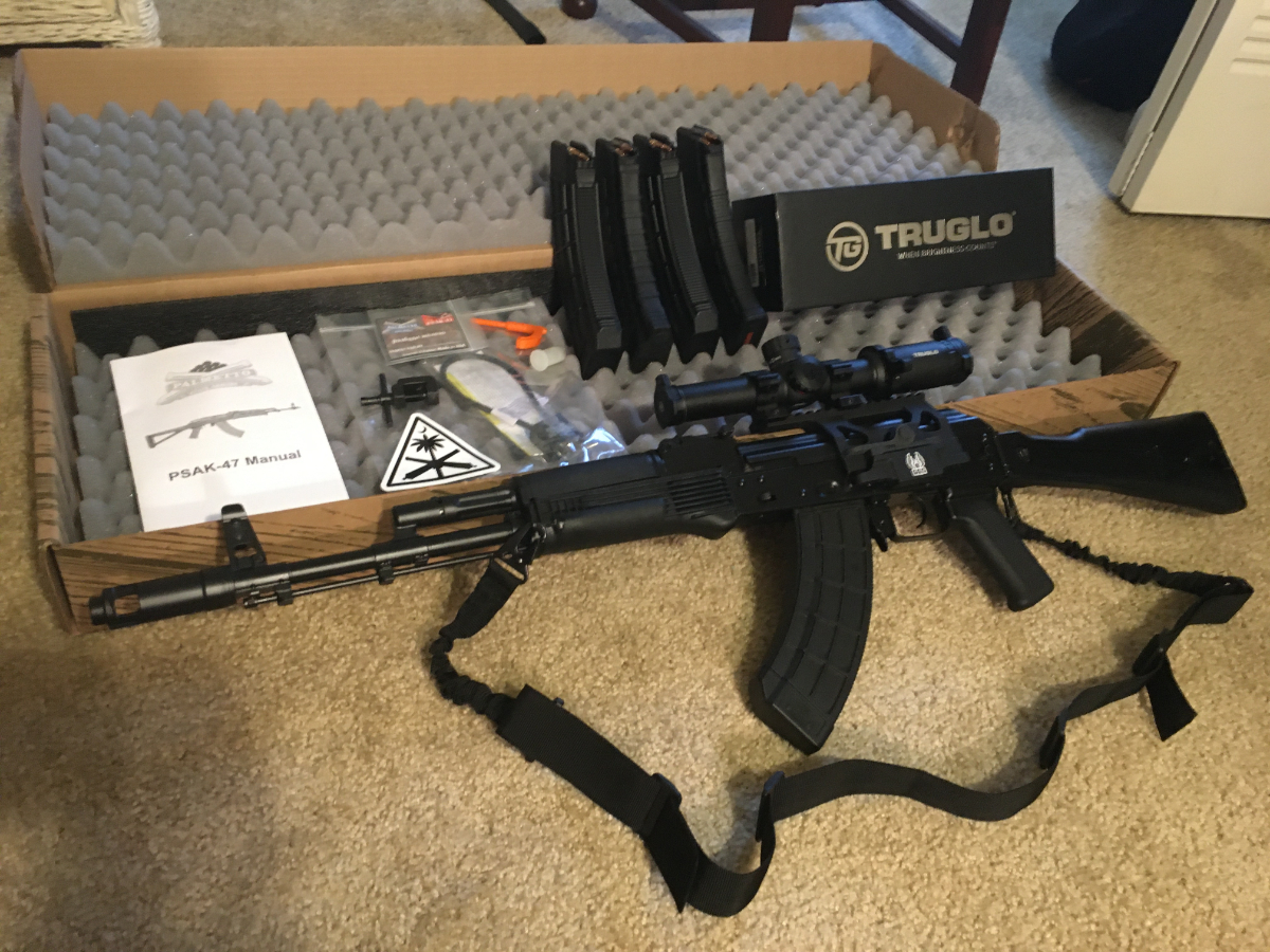 Palmetto State Armory Psa Ak-103 Forged Classic Side Folder Polymer ...