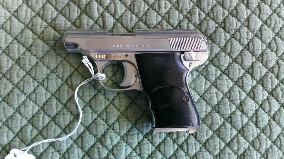 Valor Corp. Valor Guardian .25 Acp Subcompact Semiauto Pistol .25 Acp ...