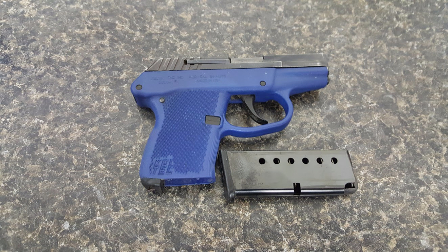 Kel-Tec Blue Model P32 Used Condition M-223950 .32 Rimfire For Sale at ...