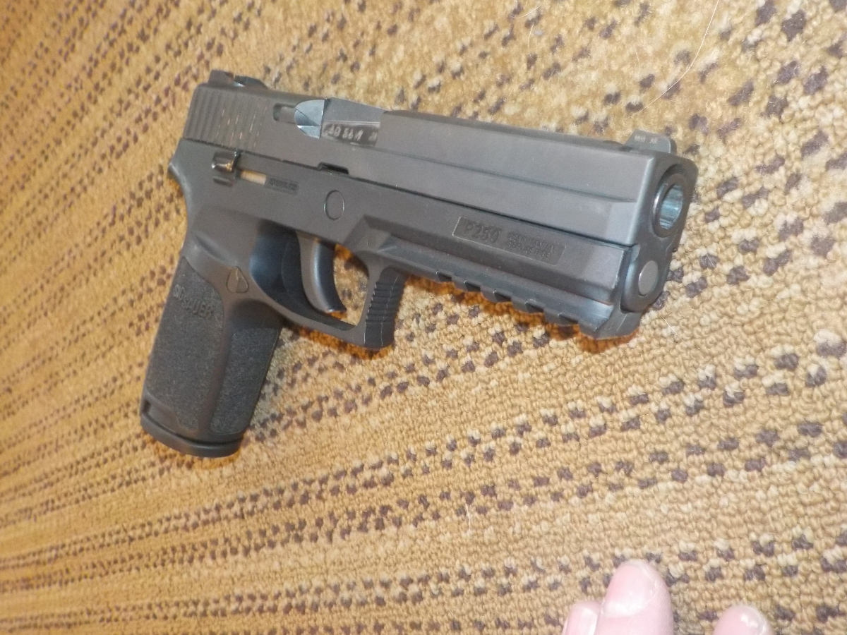 Sig Sauer P250 40s&W Full Size Nitron Slide And Nite Sights .40 S&W For ...