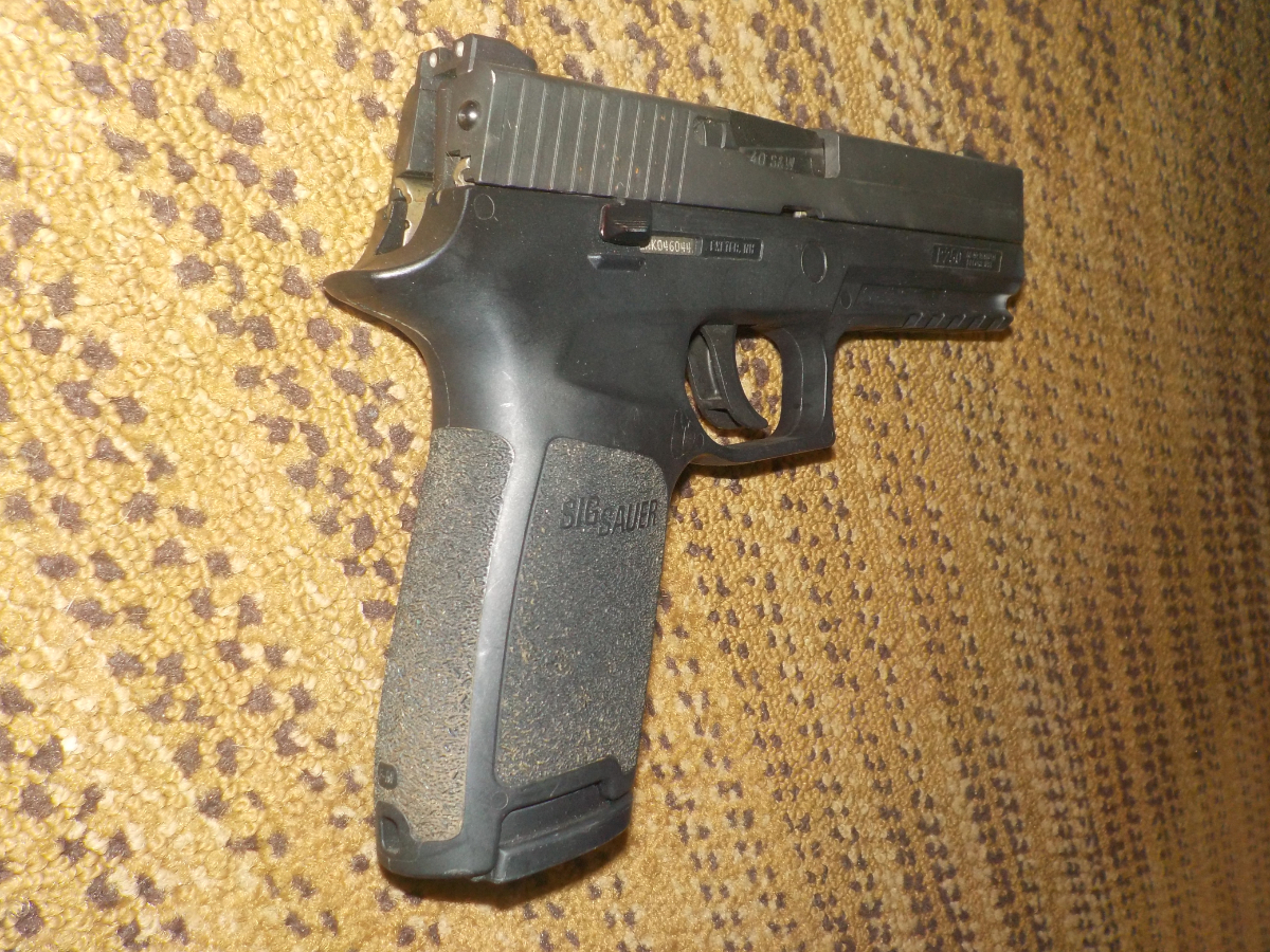 Sig Sauer P250 40s&W Full Size Nitron Slide And Nite Sights .40 S&W For ...