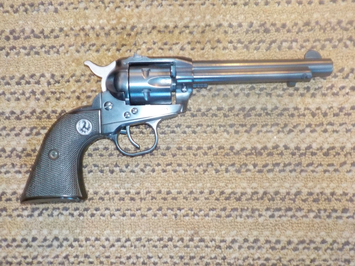 Ruger Single Six Round Loading Gate Serial Number 84455 Excellent .22 ...