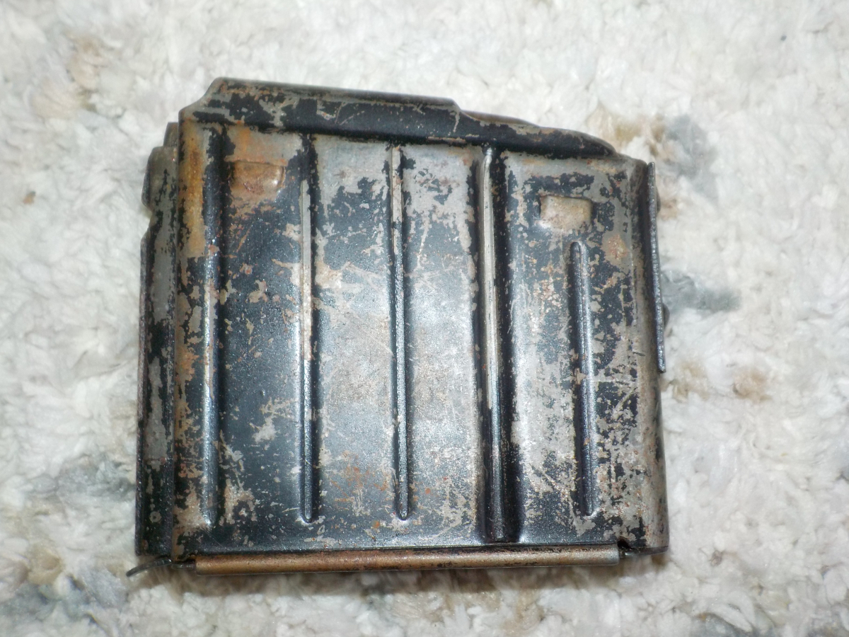 GERMANY GERMAN WORLD WAR II K 43 10 ROUND G43 MAGAZINE GCB MARKED 8mm ...