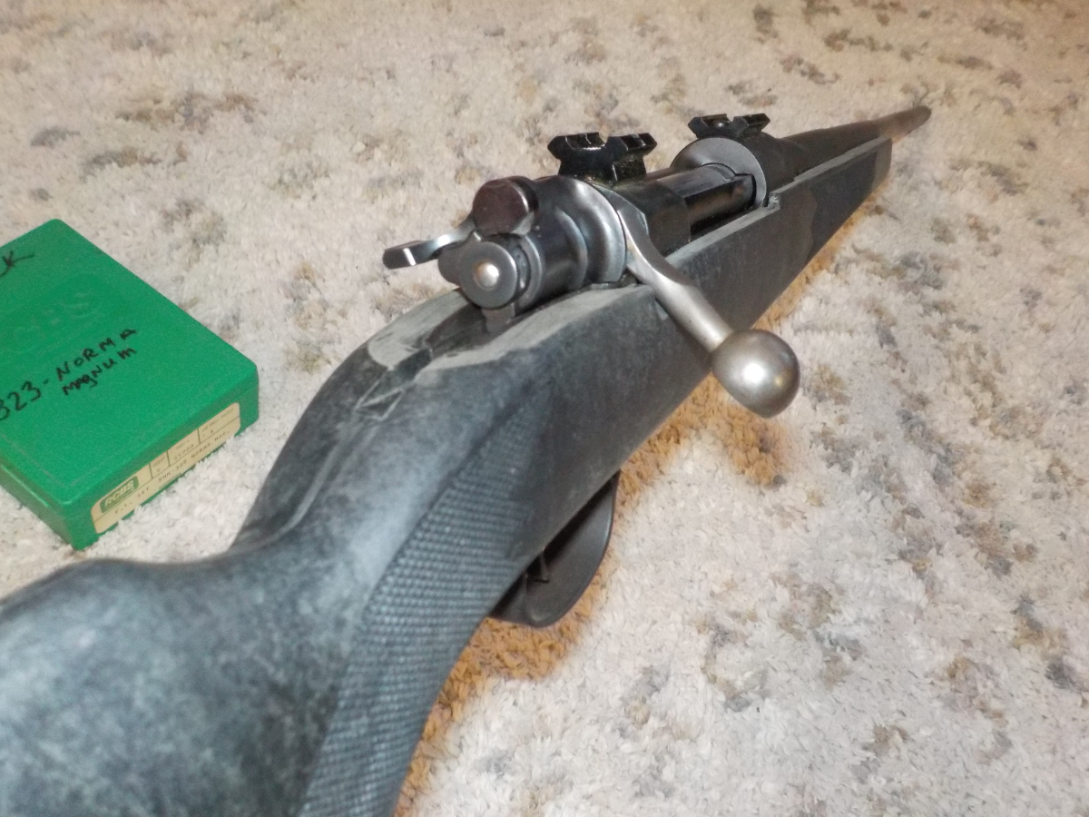 Custom Mauser Built Gun In 8mm-308 Norma Mag ` Wild Cat` With Dies .308 ...