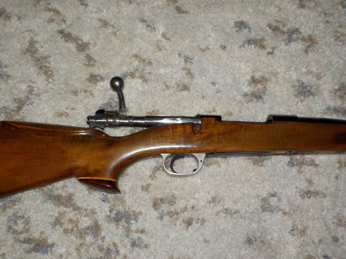 CUSTOM MAUSER BUILT GUN IN 7x61 SHARPE & HART `` WILD CAT`` WITH DIES ...