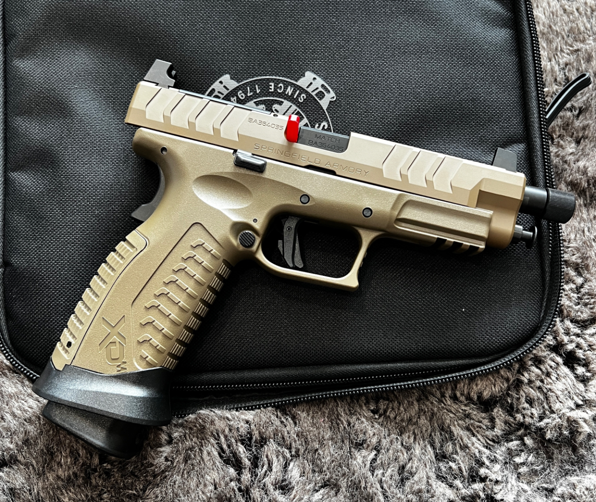 Springfield Armory XD-M Elite Desert FDE OSP 9mm 4.5 Threaded Barrel ...