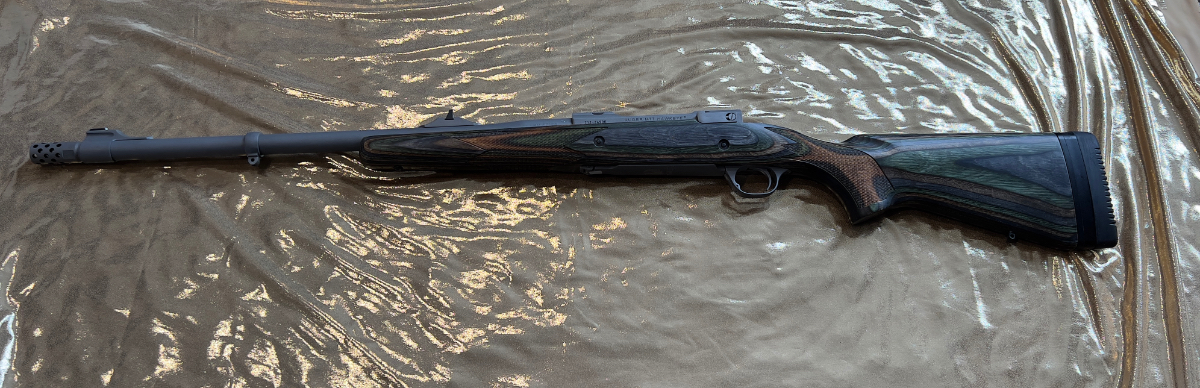 Ruger M77 Hawkeye Guide Gun Rifle 20 barrel Matte Stainless Green ...