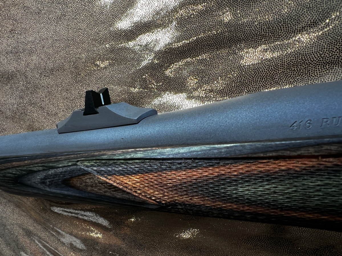 Ruger M77 Hawkeye Guide Gun Rifle 20 barrel Matte Stainless Green ...