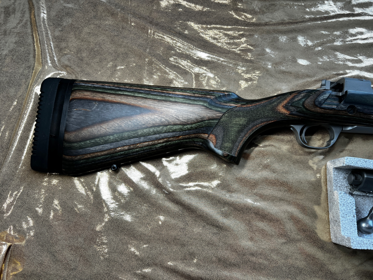 Ruger M77 Hawkeye Guide Gun Rifle 20 barrel Matte Stainless Green ...