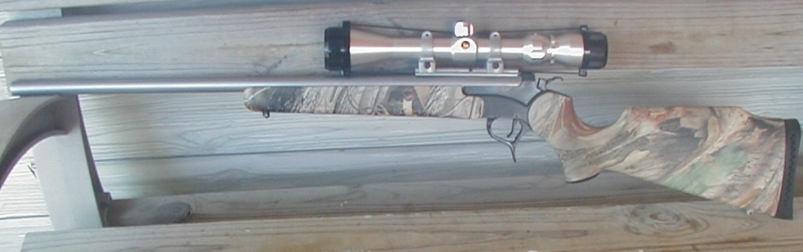 Thompson Center Arms T/C Encore .280 Rem W/ Ss Barrel, Scope, Camo .280 ...