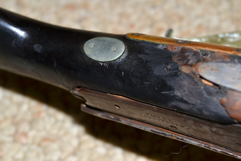 Mcgilvray, Field & Langstroth Kentucky Percussion Rifle, Patch Box, As ...