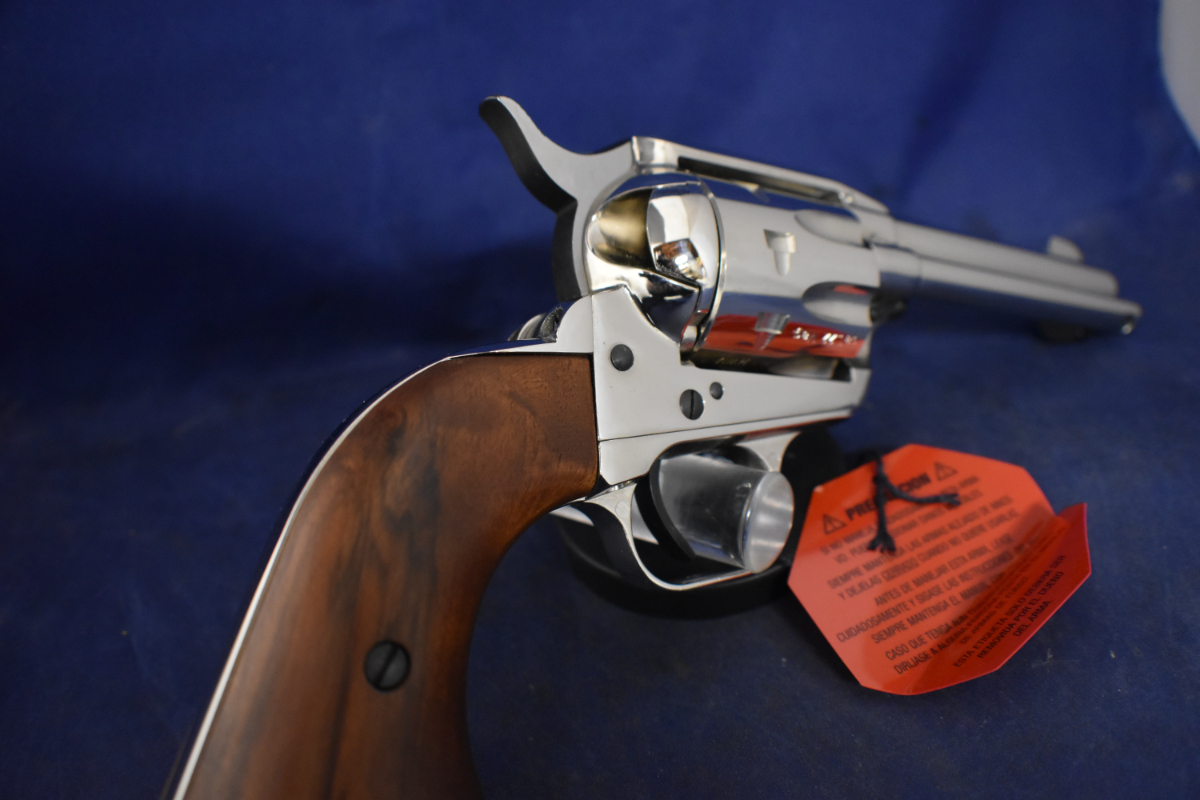 Eaa Corp Eaa Bounty Hunter Single Action Revolver, Nickel Finish, 22 Lr ...