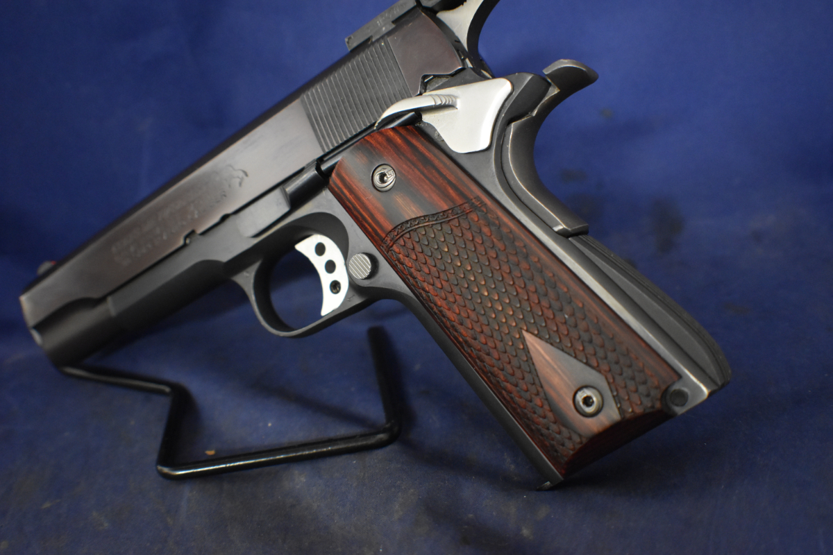 Colt CUSTOM COLT SERIES 70 GOVERNMENT MODEL, ED BROWN SIGHT, 38 SUPER ...