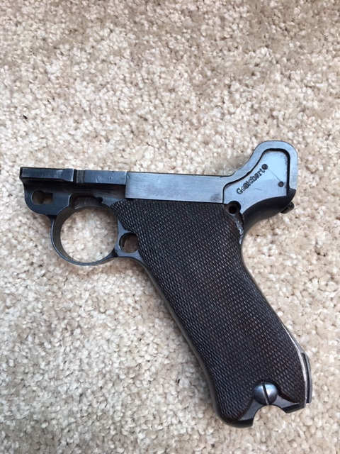 Dwm Luger Navy Luger Frame For Sale at GunAuction.com - 17095165
