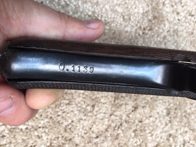 Dwm Luger Navy Luger Frame For Sale at GunAuction.com - 17095165