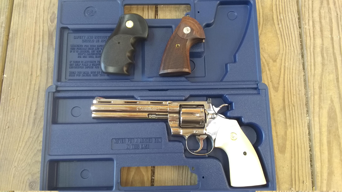 Colt Python 1985. 357 Magnum .357 Magnum For Sale at GunAuction.com ...